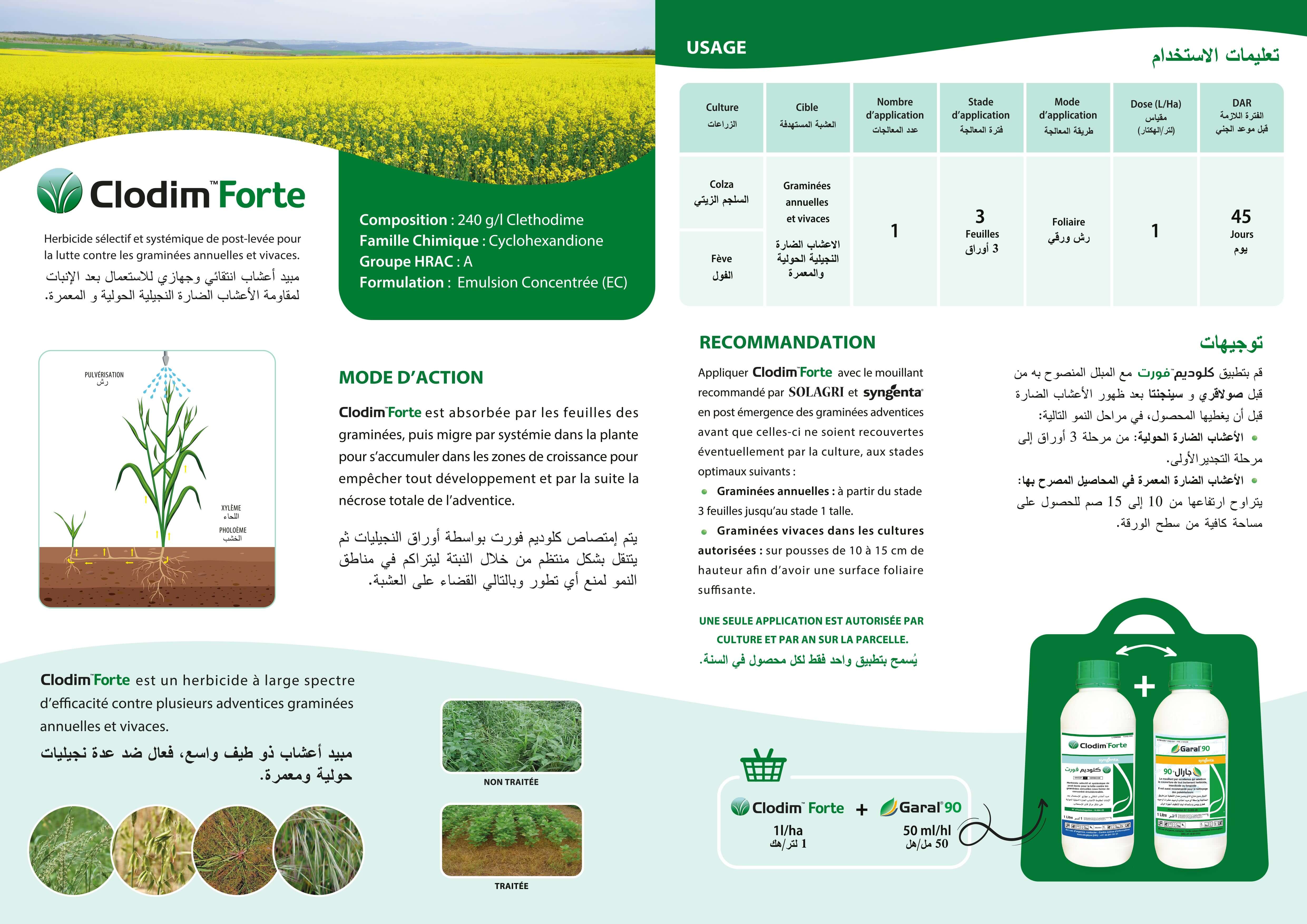Nombre de pesticides homologués par cultures